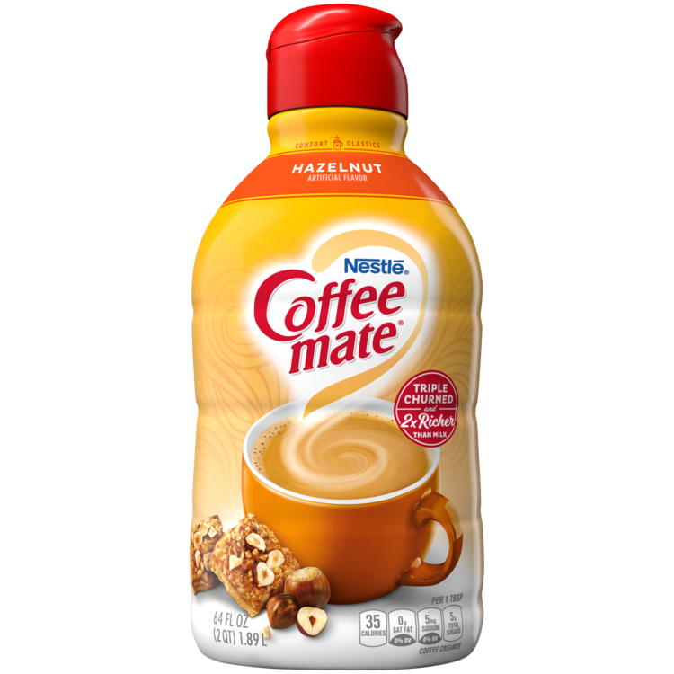 Hazelnut Flavored Coffee Creamer 64oz | Official Coffee mate®