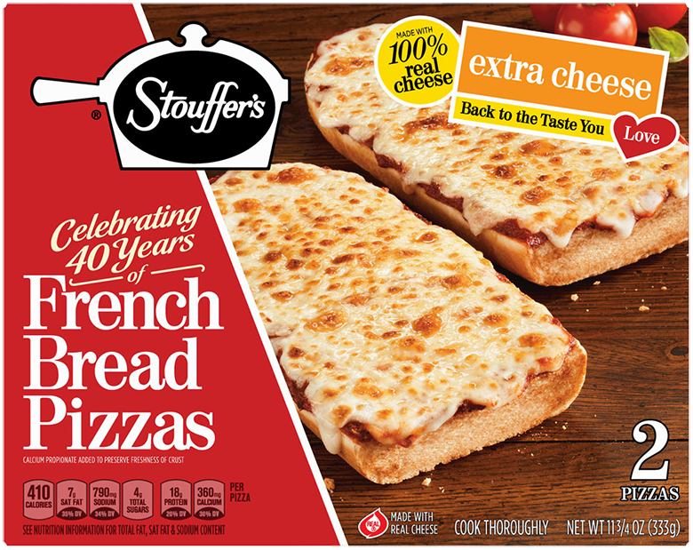 Extra Cheese French Bread Frozen Pizza | Official STOUFFER'S®