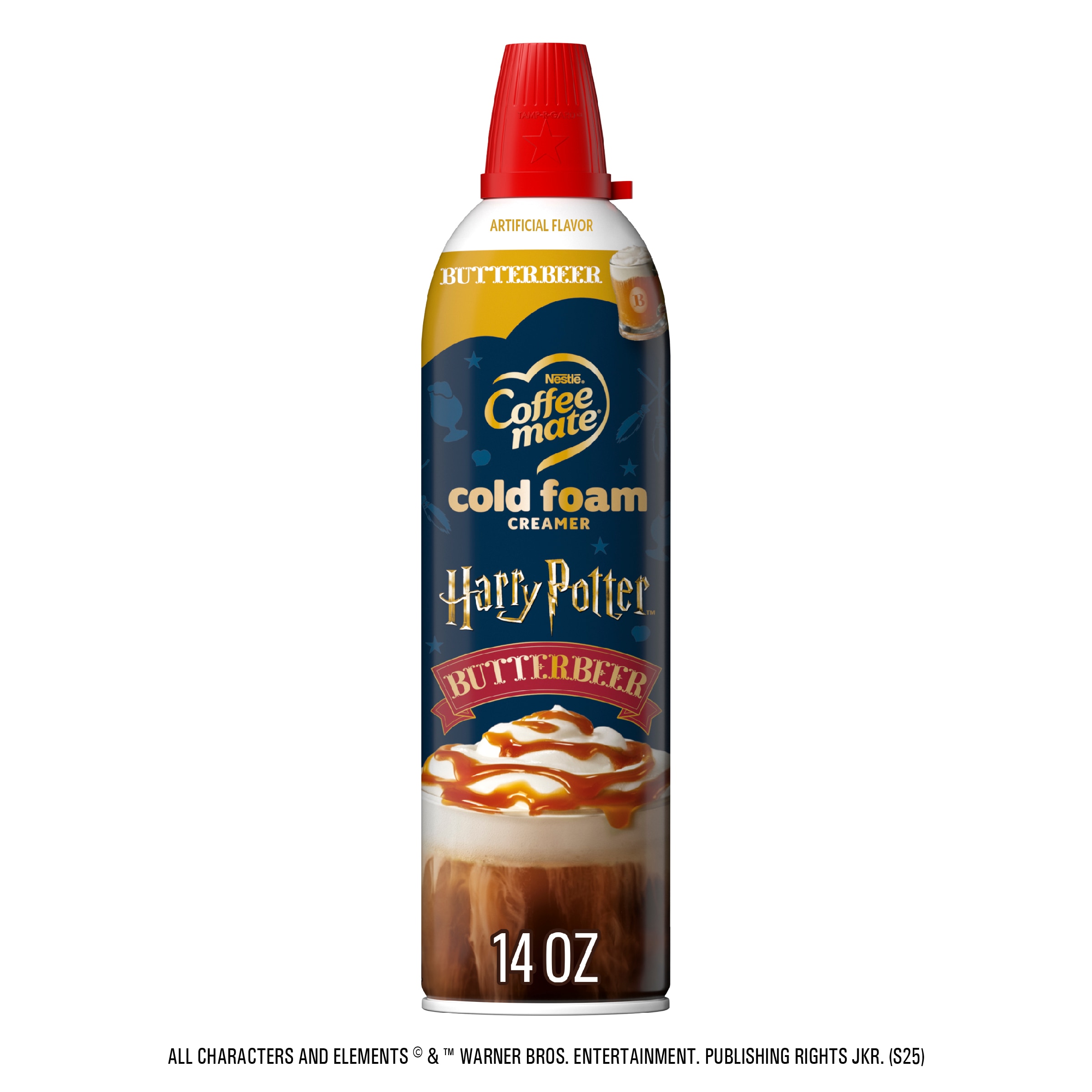Harry Potter Butterbeer Flavored Cold Foam Creamer | Official COFFEE MATE®