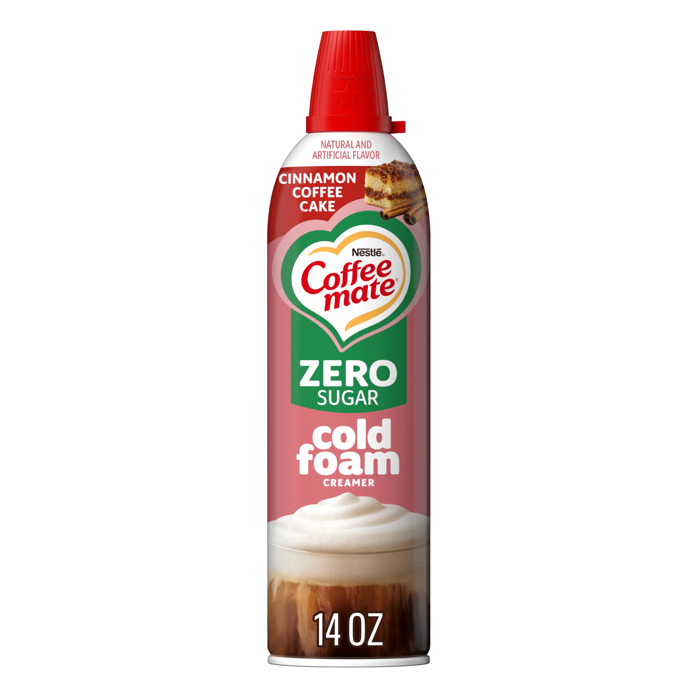 Zero Sugar Cinnamon Coffee Cake Cold Foam | OFFICIAL COFFEE MATE®