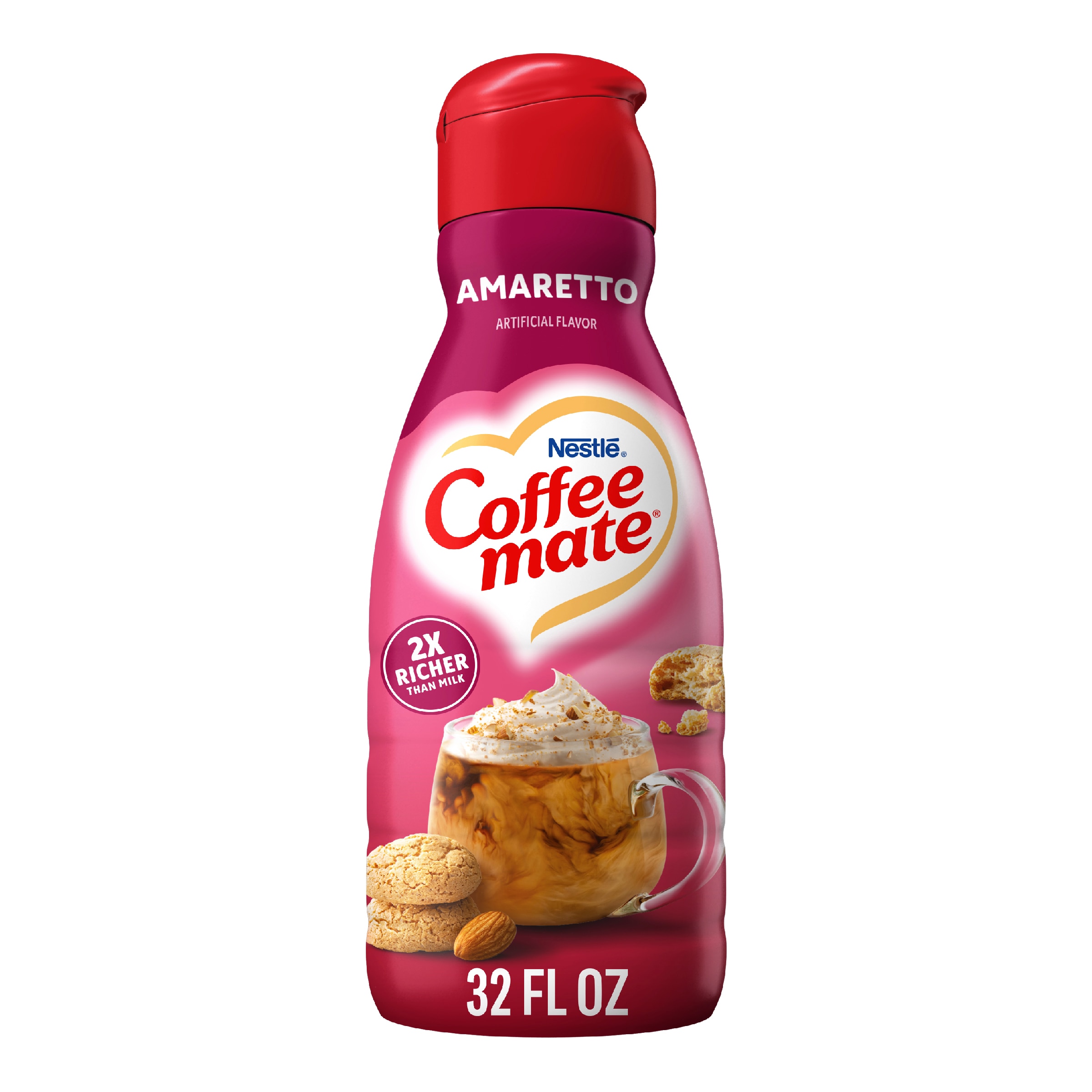 Amaretto Flavored Liquid Coffee Creamer 32 oz. | Official COFFEE MATE®