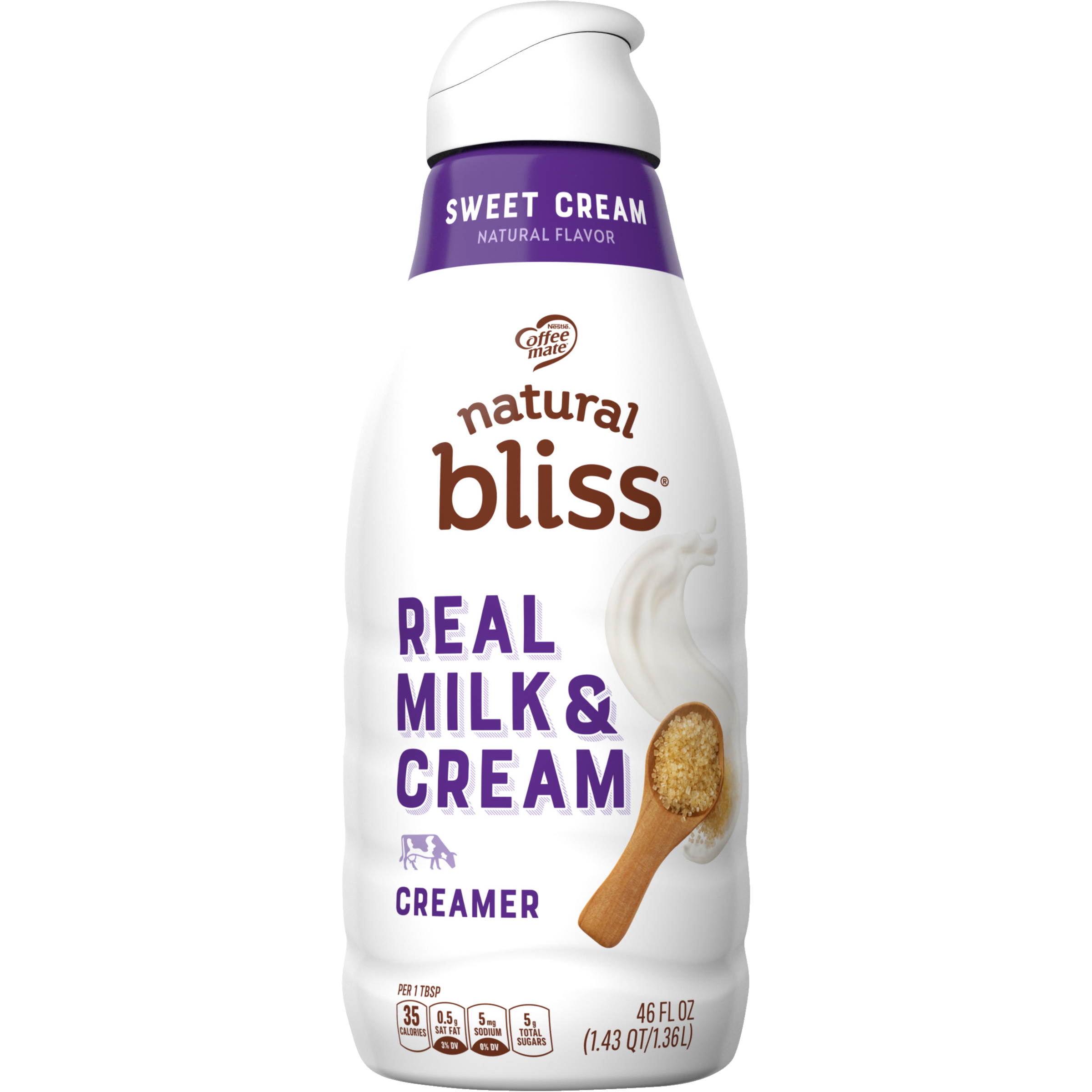 Sweet Cream Liquid Coffee Creamer 46 oz. | Official natural bliss®
