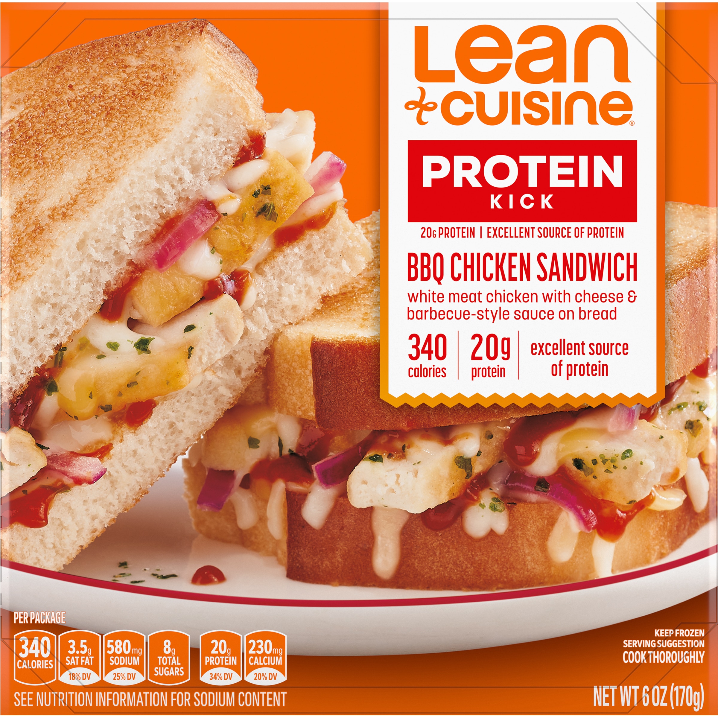 Frozen BBQ Chicken Sandwich | Official LEAN CUISINE®