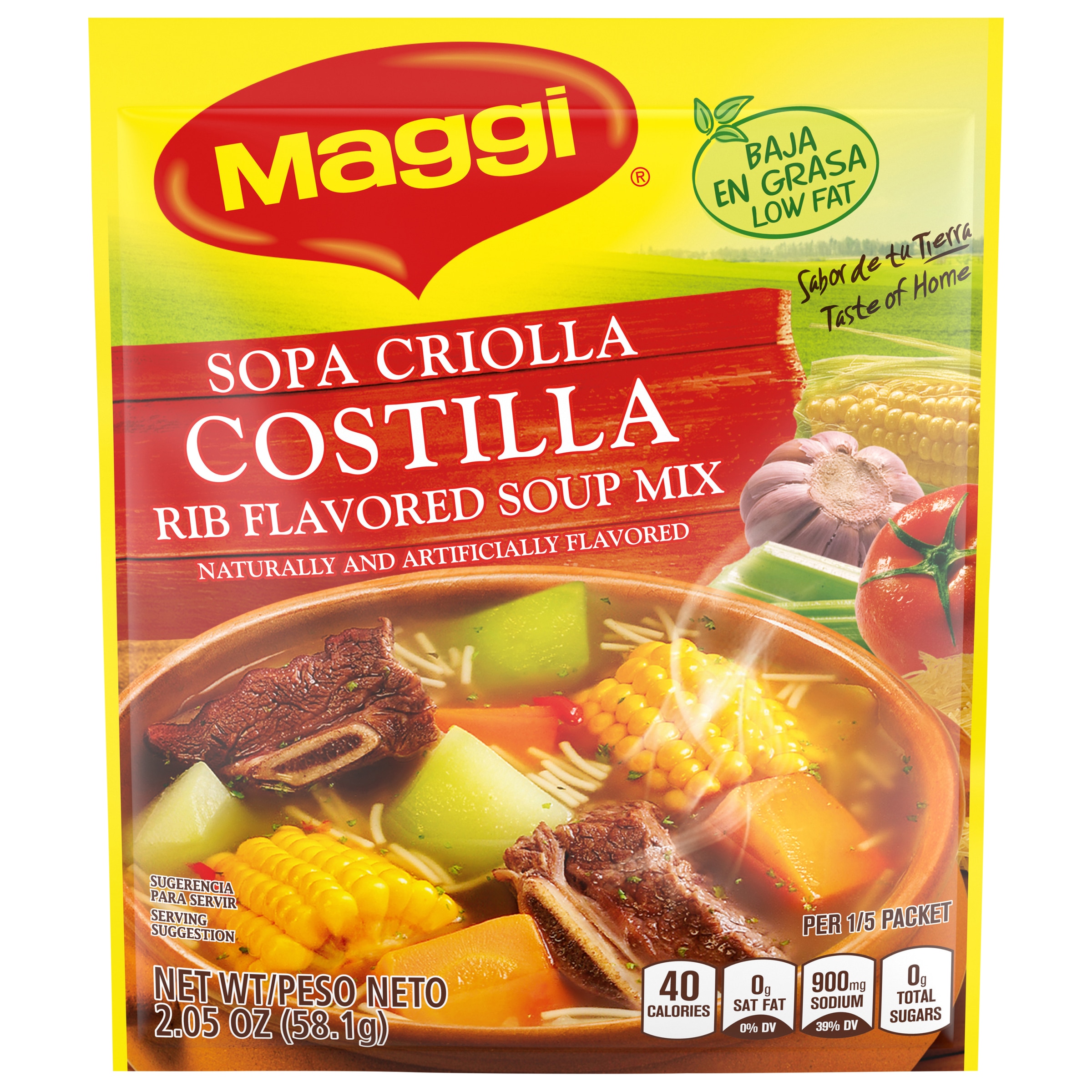 Rib Flavored Beef Soup Mix | Official MAGGI®
