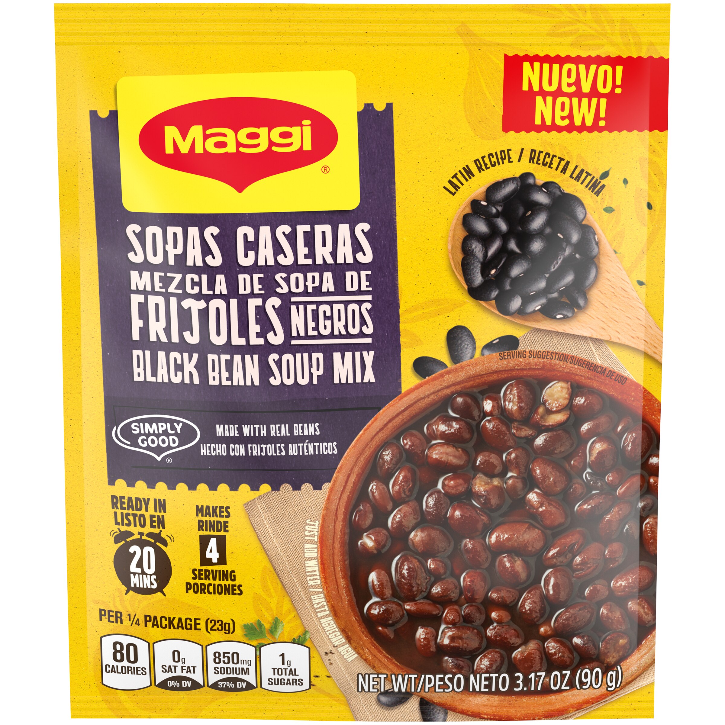 Black Bean Soup Packet | Official MAGGI®
