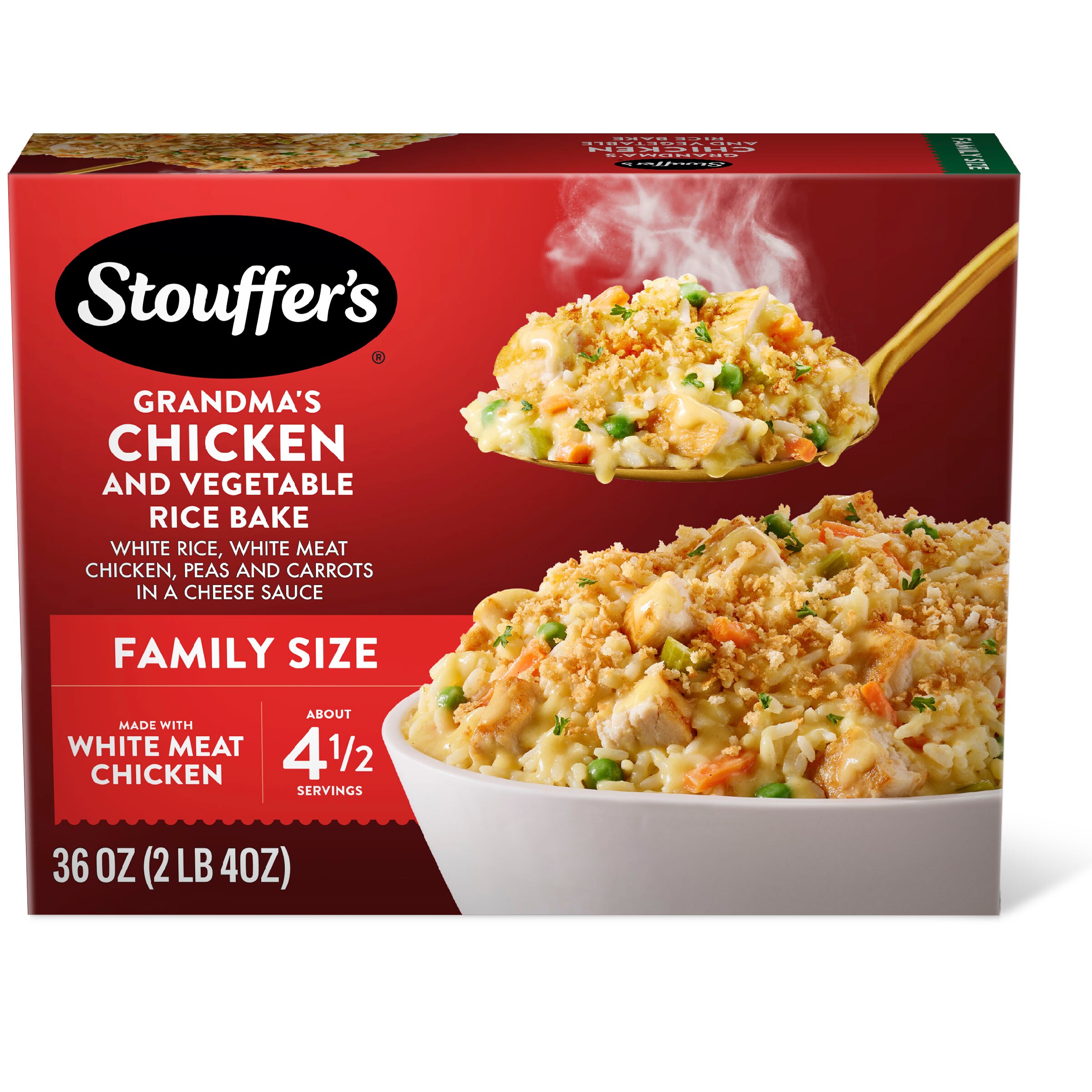 Grandma’s Chicken & Vegetable Rice Family Size | Official STOUFFER'S®