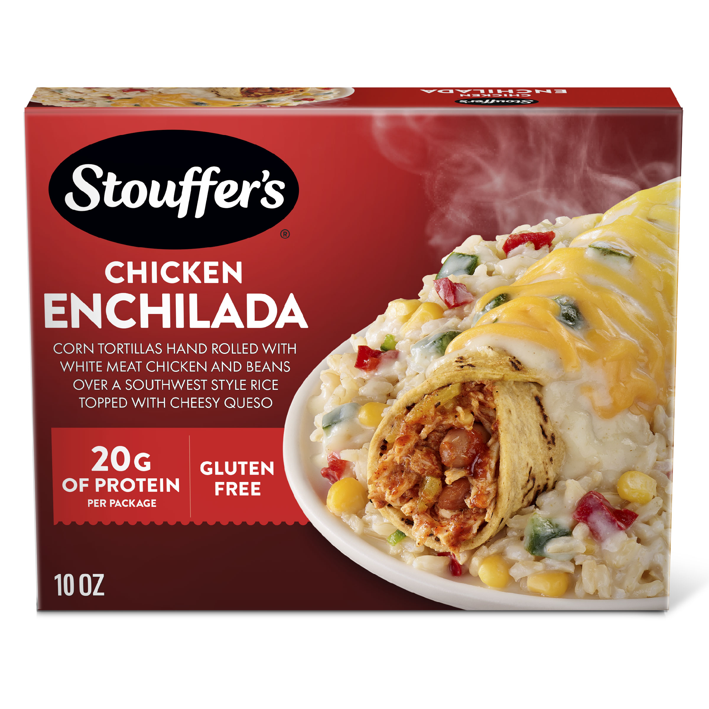 Frozen Meal Chicken Enchilada 10oz | Official STOUFFER'S®