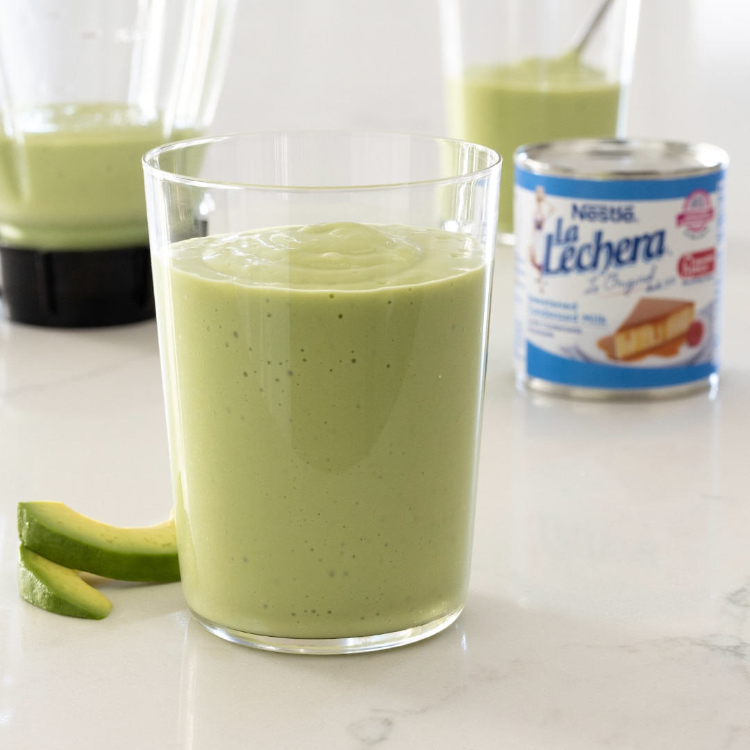 how to make avocado juice with milk