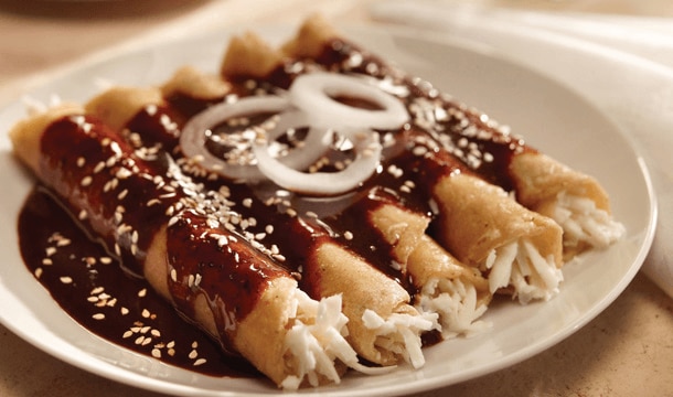 enchiladas mole