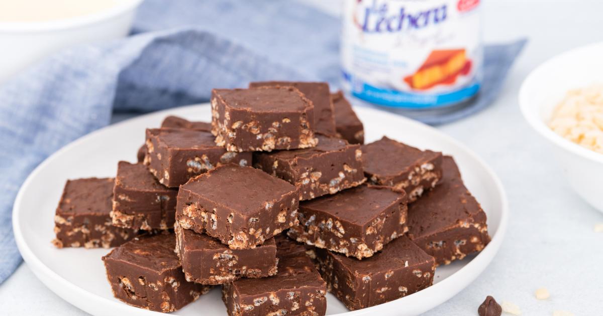 Crispy Fudge Recipe | LA LECHERA