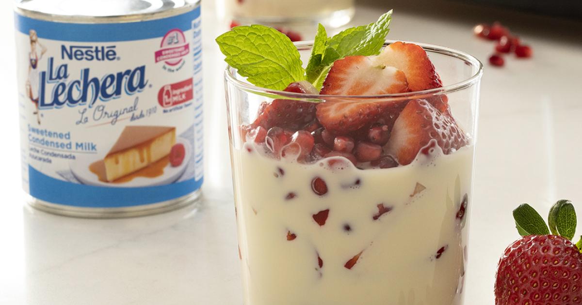 Fresas con Crema | La Lechera® Oficial