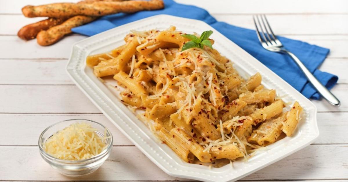 Pasta Cremosa con Parmesano | Media Crema Oficial