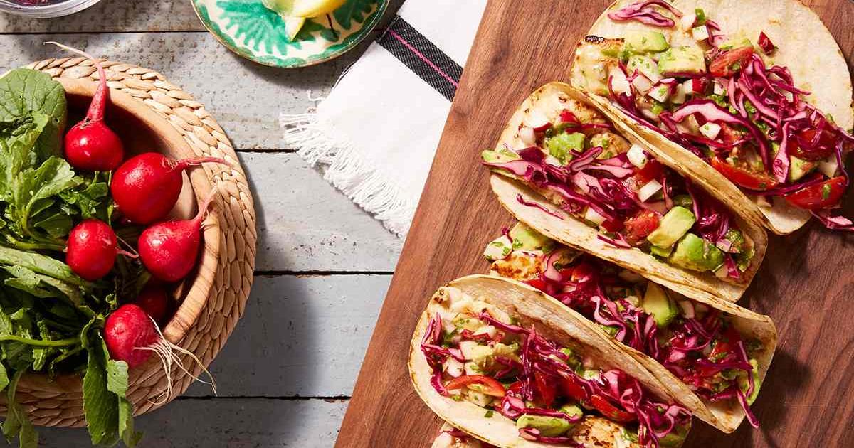Fish Tacos with Avocado Radish Salsa | Official MAGGI®