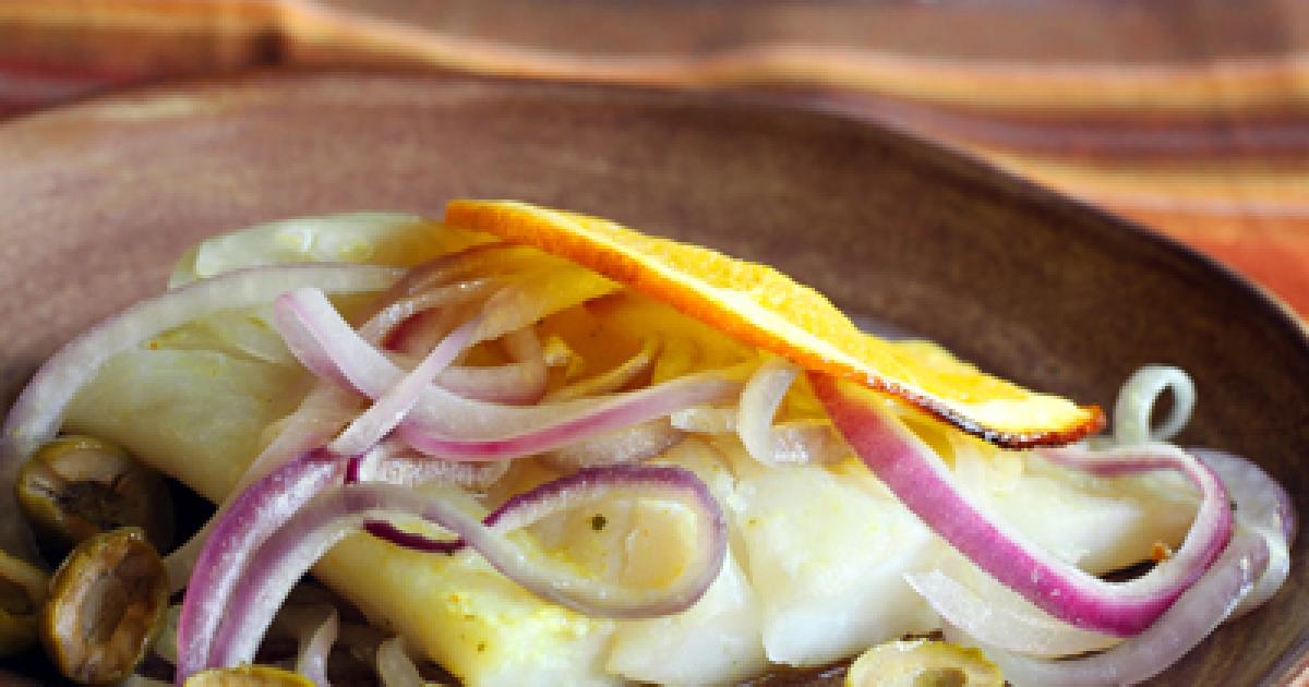 Baked Cod with Oranges and Olives | GoodNes