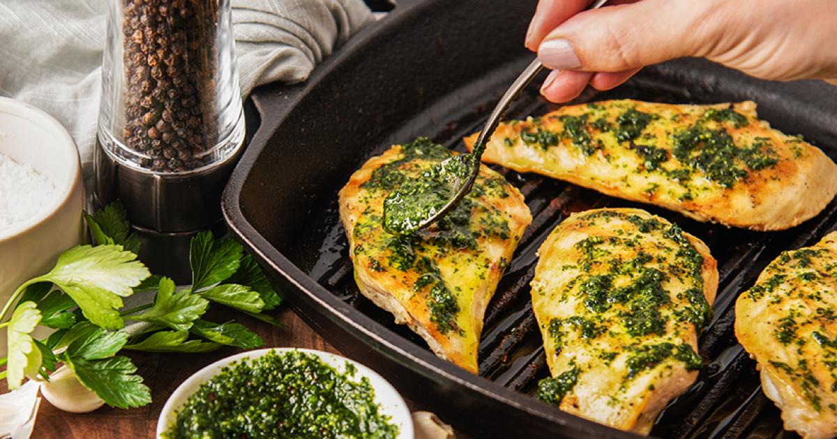 Receta Asado Con Chimichurri Argentino A La Parrilla Chimichurri