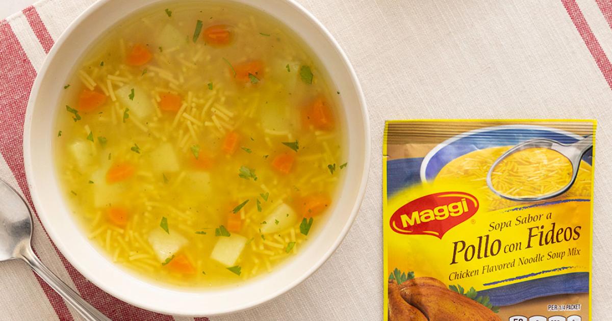 Sopa de Pollo y Vegetales | Maggi® Oficial