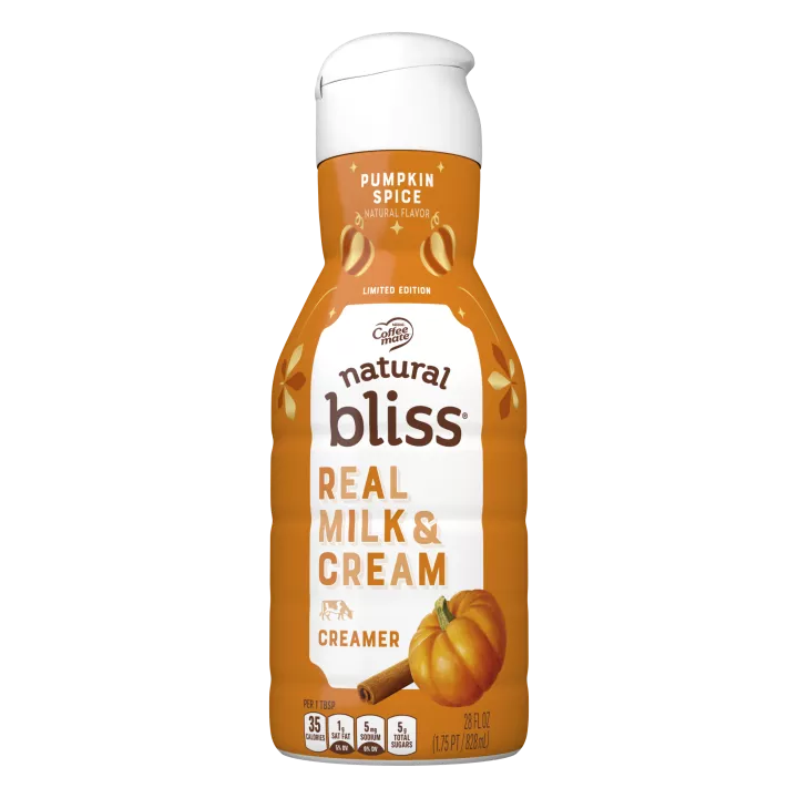 Pumpkin Spice Coffee Creamer 28 fl oz Official natural bliss