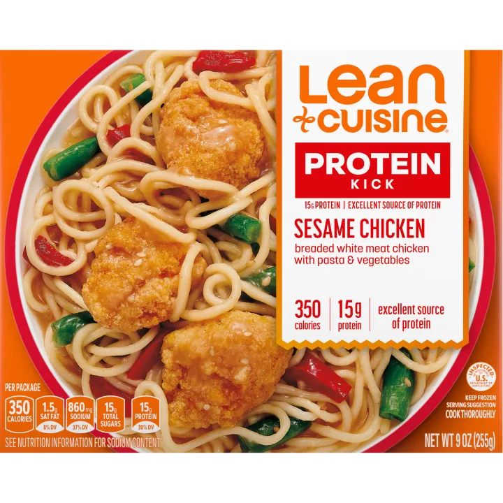 Chicken In Sweet BBQ Sauce Frozen Meal Official LEAN
