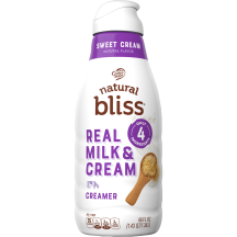 Sweet Cream Liquid Coffee Creamer 32 fl. oz. | Official natural bliss®
