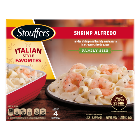 how to cook frozen shrimp for alfredo pasta