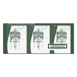 Ultimate Unflavored Sparkling Water 11.15 fl oz Can, 24 Pack | Maison ...