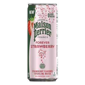 Strawberry Flavored Sparkling Water 11.15 fl oz Can | Maison Perrier