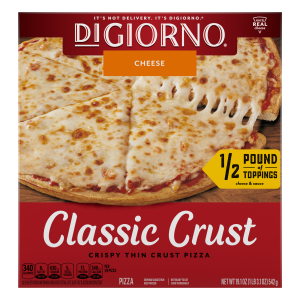 Frozen Classic Crust Cheese Pizza | Official DIGIORNO®