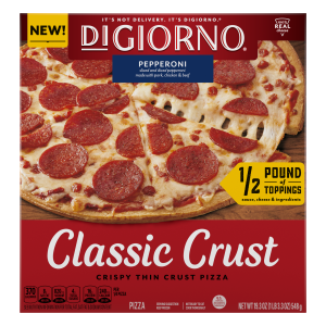 Frozen Classic Crust Pepperoni Pizza | Official DIGIORNO®