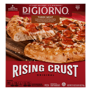 Rising Crust Three Meat Pizza 27.1oz | Official DIGIORNO®