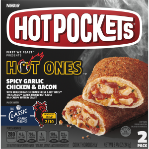 Hot Ones Inspired Spicy Garlic Chicken & Bacon | Official HOT POCKETS®