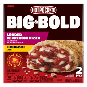 Big and Bold Double Pepperoni Pizza | Official HOT POCKETS®