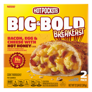 Bold Honey, Egg & Cheese Frozen Sandwich 2pk | Official HOT POCKETS®