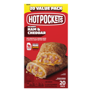Ham & Cheese Crispy Crust Frozen Sandwich 20pk | Official HOT POCKETS®