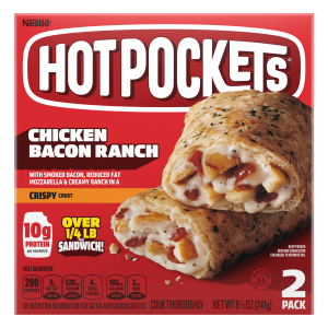 Sándwiches congelados sabor Chicken Bacon Ranch | Hot Pockets® oficial