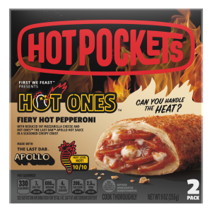 Hot Ones Fiery Hot Pepperoni | Official HOT POCKETS®
