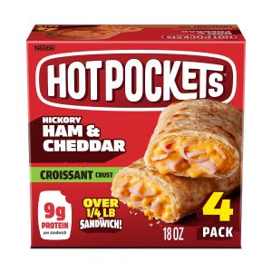 Ham and Cheese Croissant Crust Frozen Sandwiches | Official HOT POCKETS®