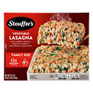 how to cook stouffers lasagna family size