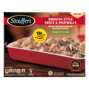 Swedish Meatballs Family Size Frozen Meal | Official STOUFFER'S®