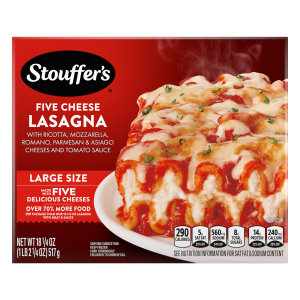 how to cook stouffers lasagna in microwave