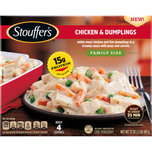 Chicken and Dumplings Family Size Frozen Meal | Official STOUFFER'S®