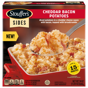Cheesy Bacon Potatoes Frozen Side Dish | Official STOUFFER'S®